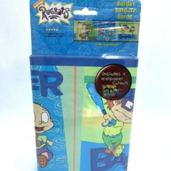 Nickelodeon | Wall Decor | Nickelodeon Rugrats Sports Wallpaper Border ...